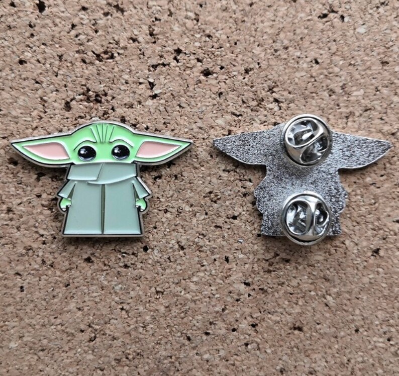 Star Wars the Mandalorian Baby Yoda/grogu Pin Badge | Etsy