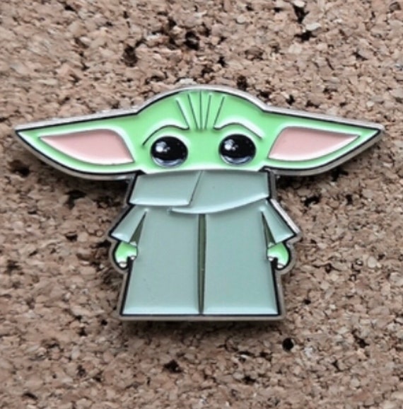 Star Wars the Mandalorian Baby Yoda/grogu Pin Badge | Etsy