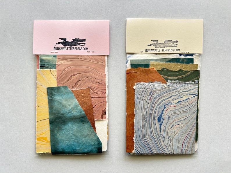 Handmade Paper Scrap Pack, Collage Kit, Craft Kit, DIY - Etsy
