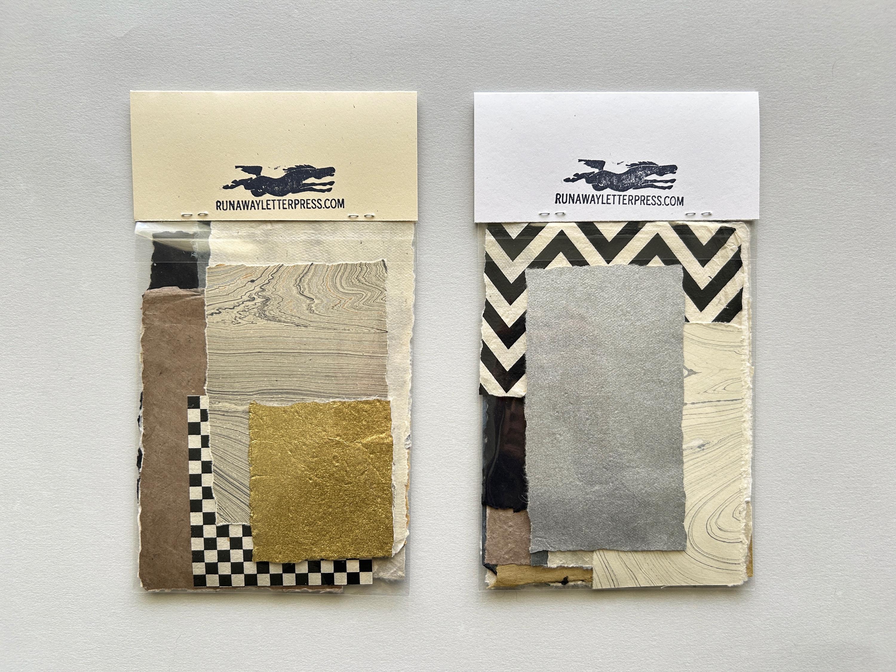 Handmade Paper Scrap Pack, Collage Kit, Craft Kit, DIY - Etsy
