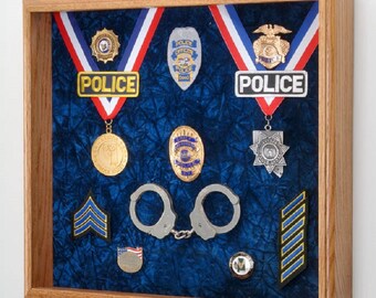 Badge display case | Etsy