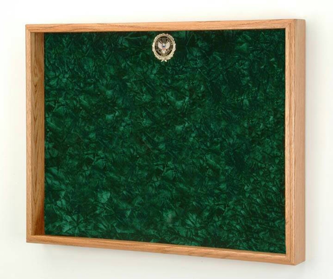 Military Medals - Awards and Patch Display Case - Memorabilia Display ...