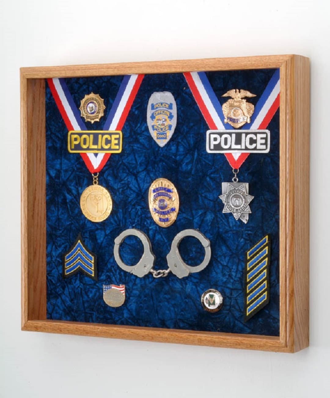 Law Enforcement Memorabilia Shadow Box Display Case - 20"x18"x3" - Etsy