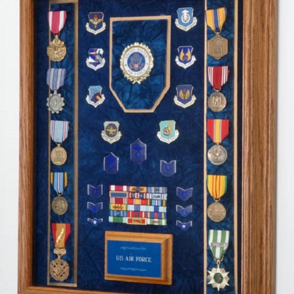 Military Medal Display - Etsy
