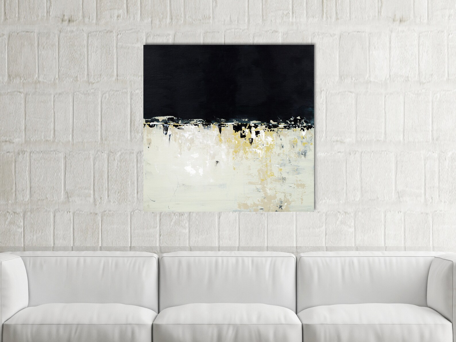 Paper or Canvas Abstract Landscape Print Large Canvas Print - Etsy