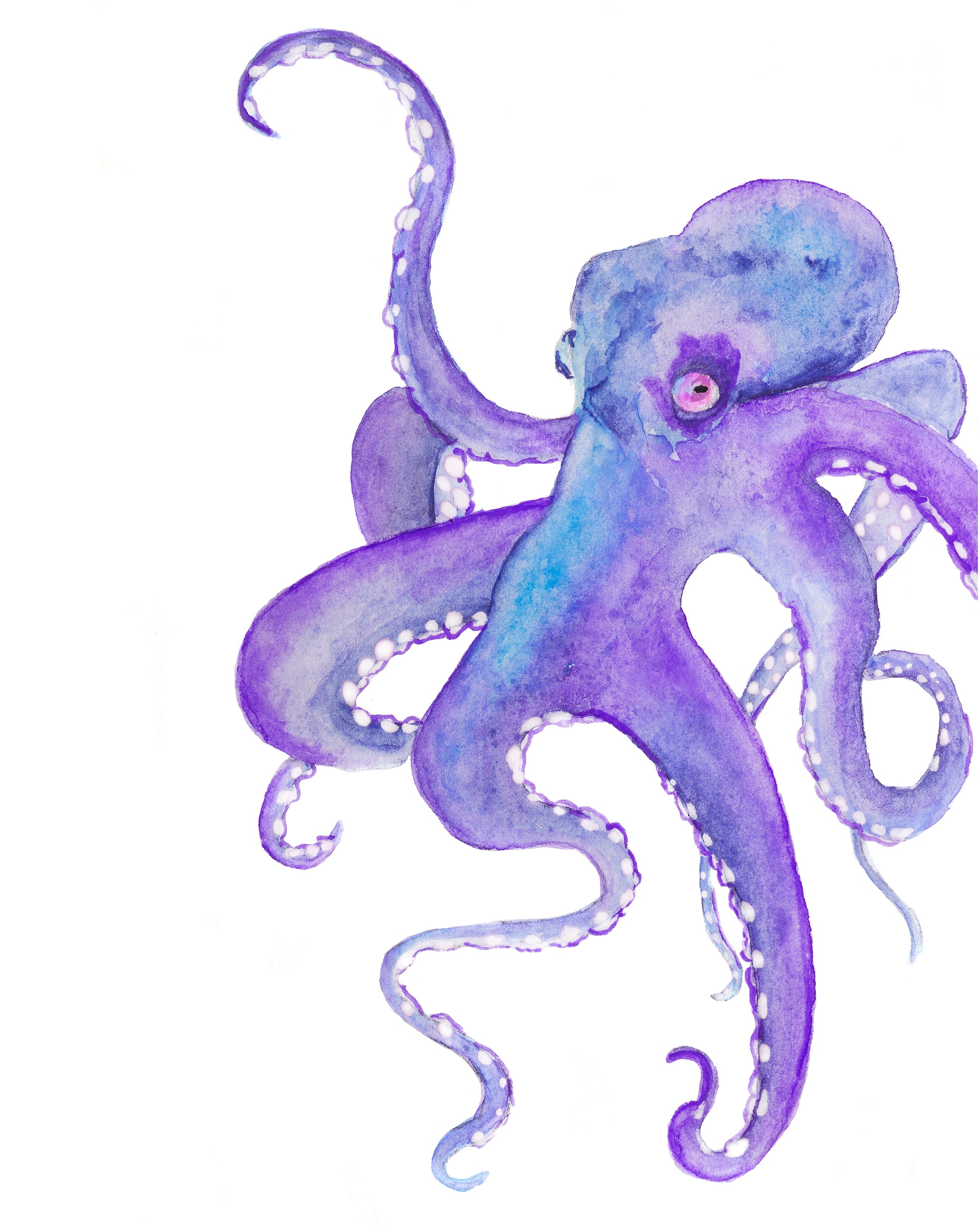 Printable Octopus Art Octopus Decor Octopus Art Print | Etsy