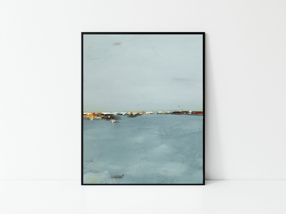 Printable Landscape, Abstract Landscape Art, Instant Download Art ...