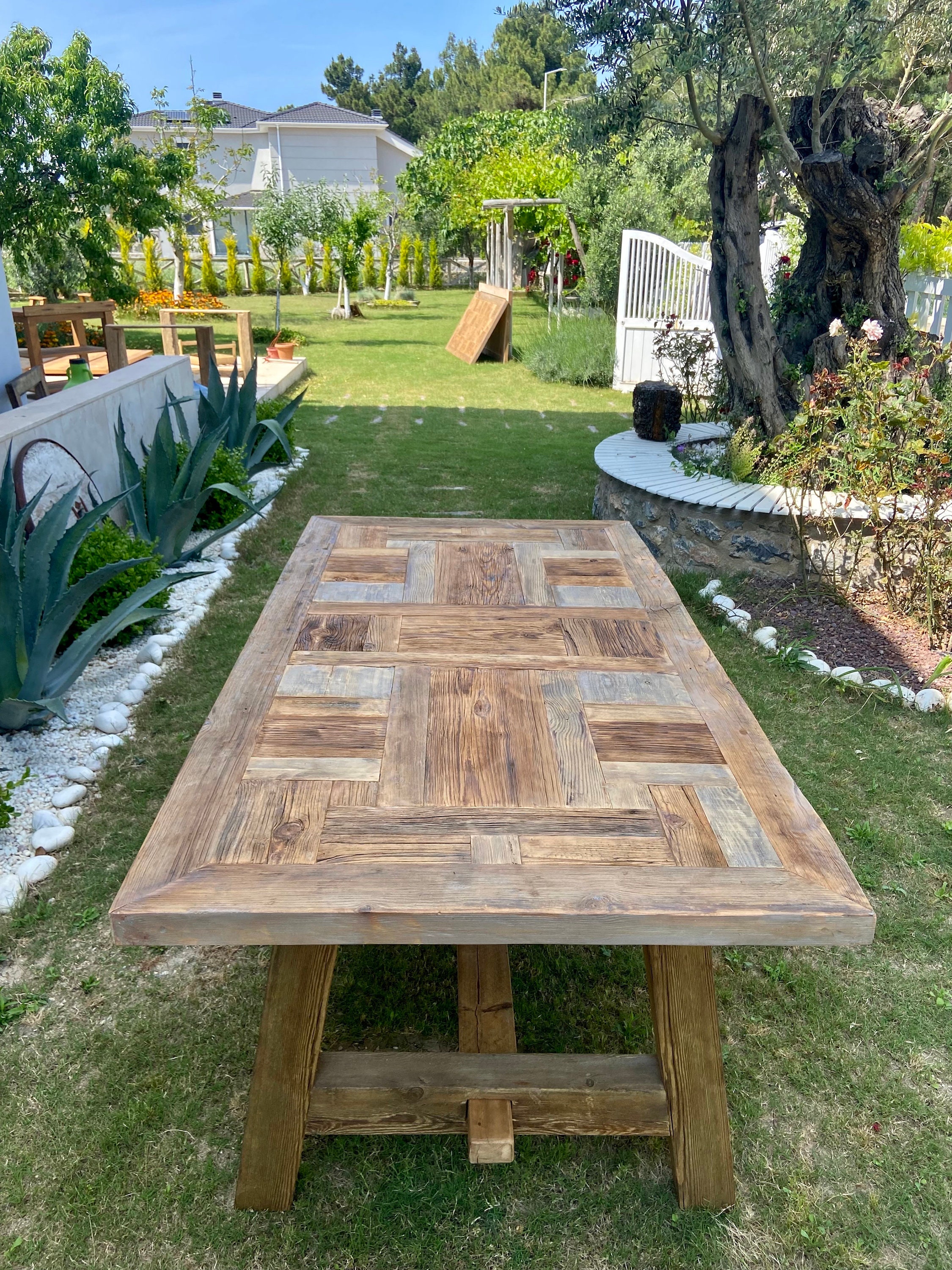 Custom Dining Table Rustic Farm House Furniture Reclaimed - Etsy