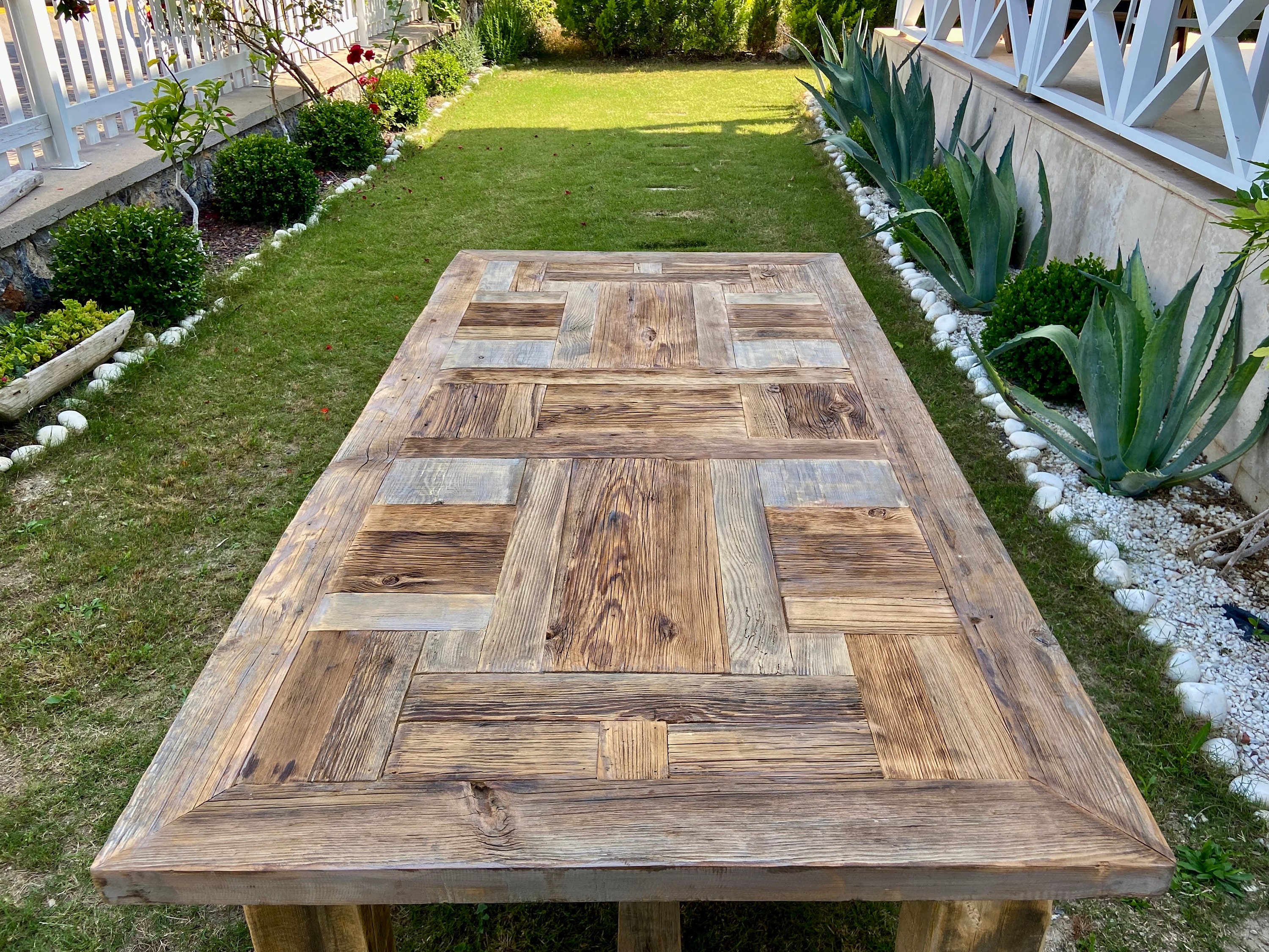 Custom Dining Table Rustic Farm House Furniture Reclaimed - Etsy