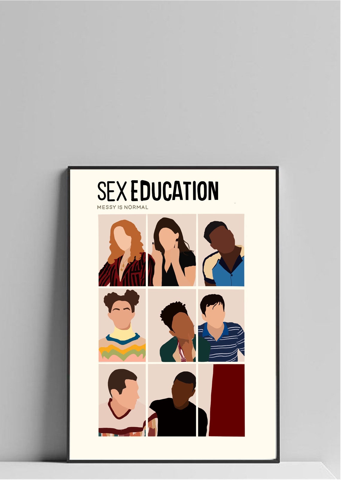 Sex Education Poster Etsy