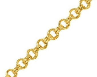 Double Rolo Chain - Etsy