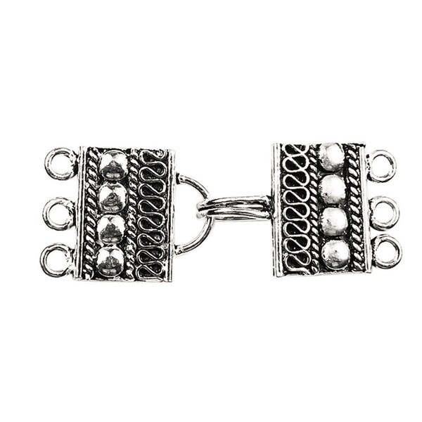 3 Strand Clasp - Etsy