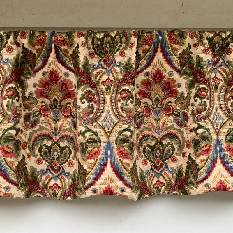 Rose and Gold Valance - Etsy