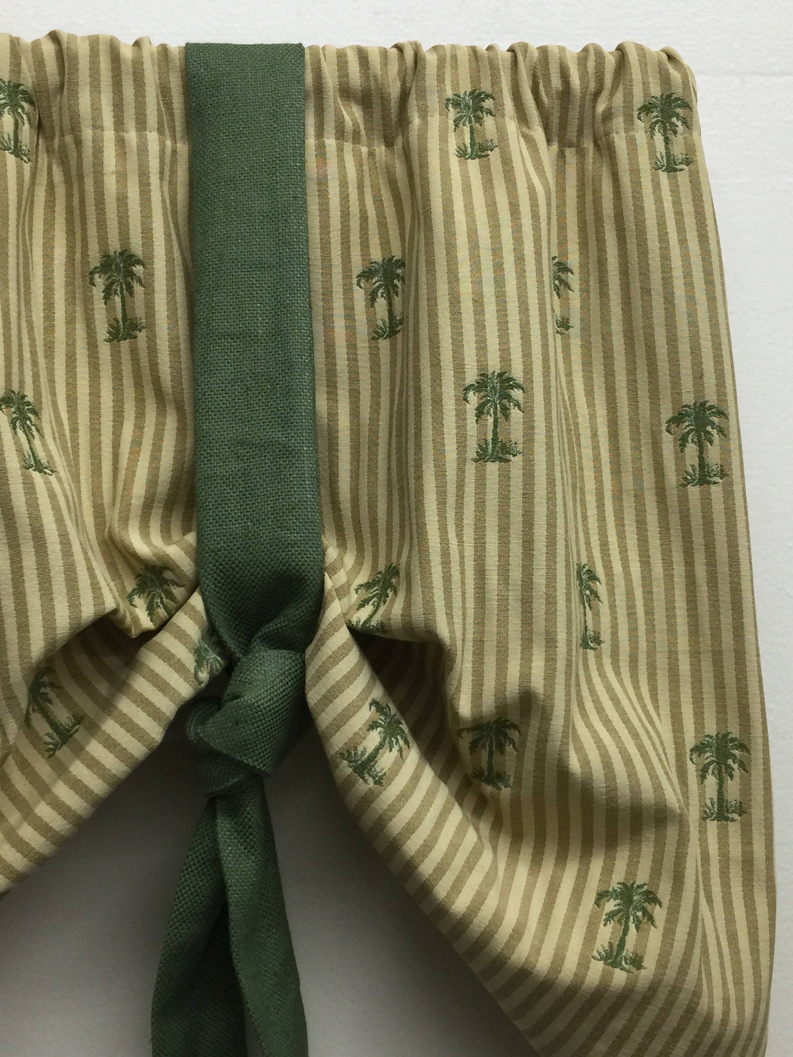 Palm Tree Window Valance Beach Valance Porch Valance - Etsy