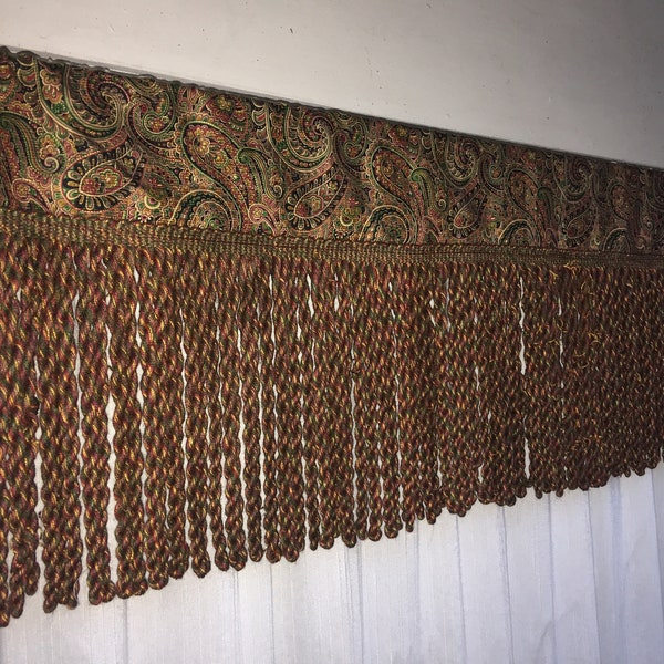 Paisley Valance - Etsy