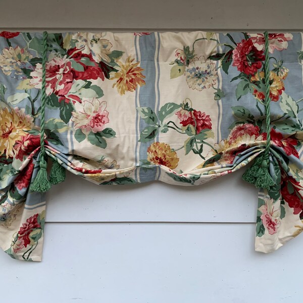Victory Swag Valance - Etsy