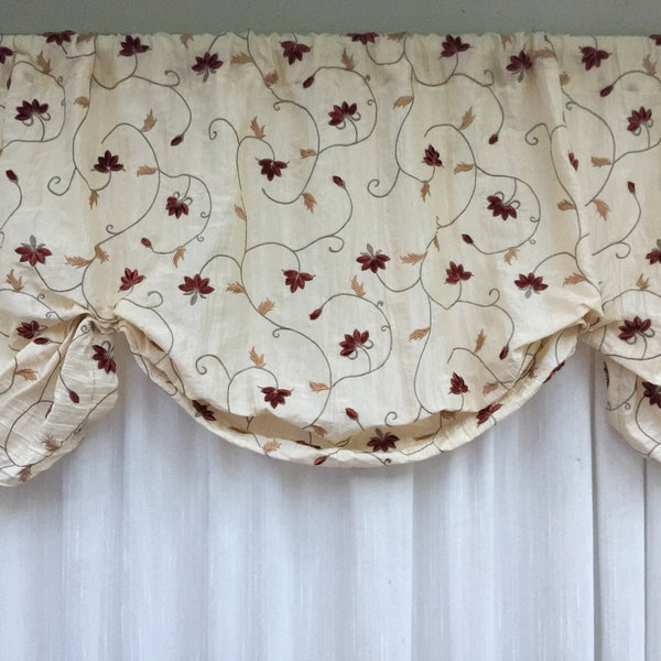 Victory Swag Valance - Etsy