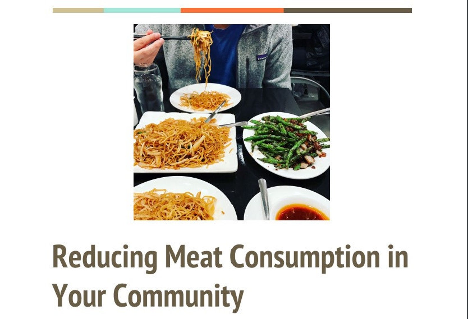 Reducing Meat Consumption in Your Community: A Guide | Etsy