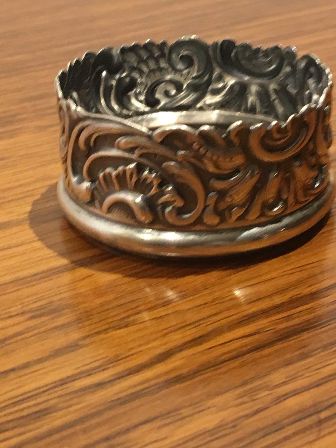 VENTE Antique Sterling Silver Coaster Maintenon Pattern par George W ...