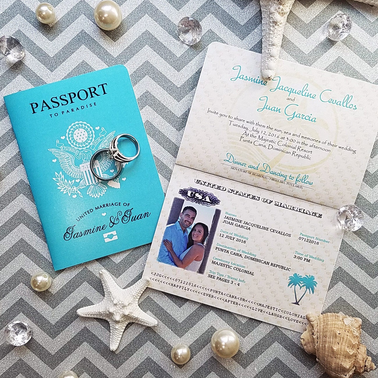 Vanessa's Destination Wedding Invitations DIY T Iffany - Etsy