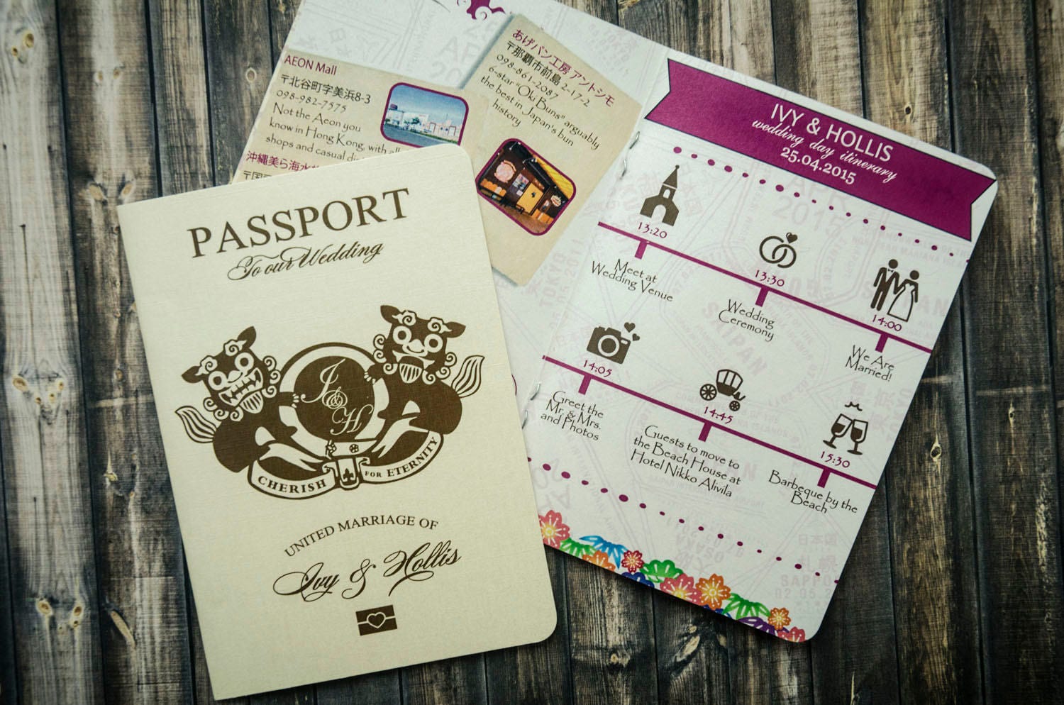 Vanessa's Destination Wedding Invitations DIY Metallic | Etsy