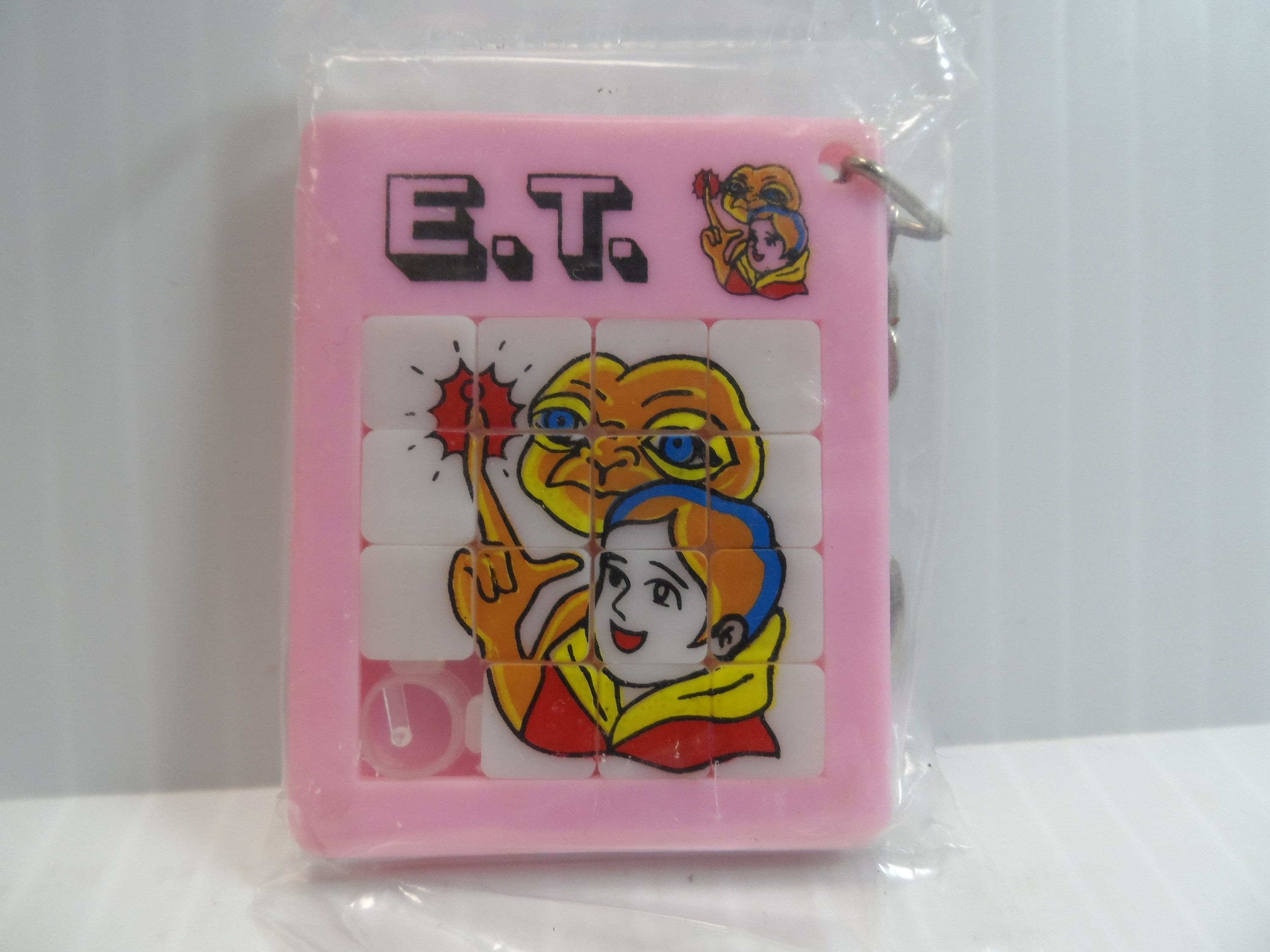 Vintage E.T the Extra Terrestrial Sliding Puzzle Key Chain, Original ...