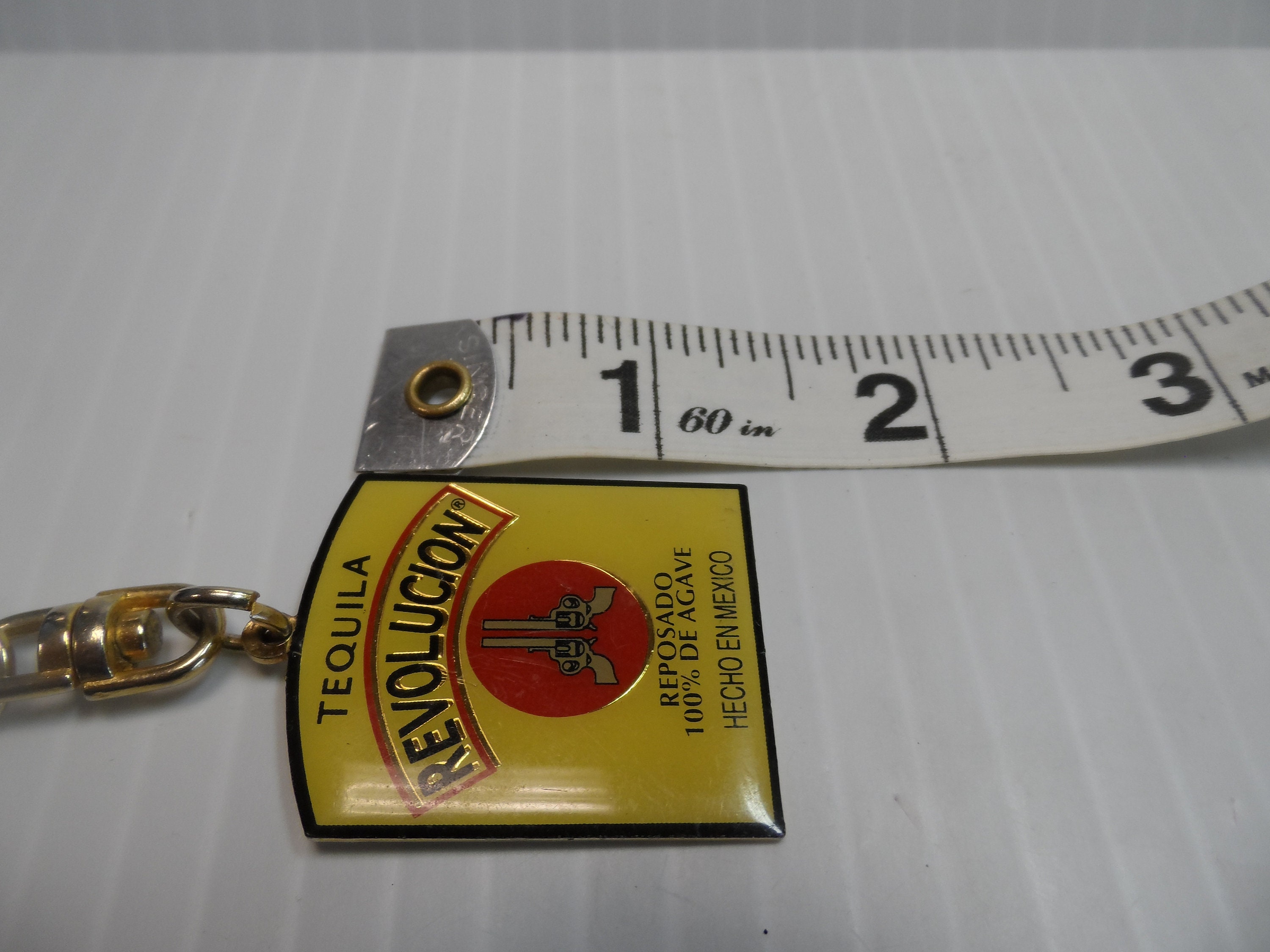 Vintage tequila Revolucion Key Chain by Idea Pins - Etsy