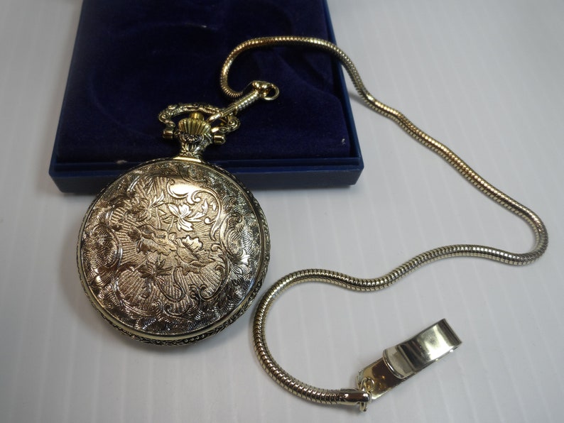 Vintage Quintel Antimagnetic Pocket Watch Hunter Theme | Etsy