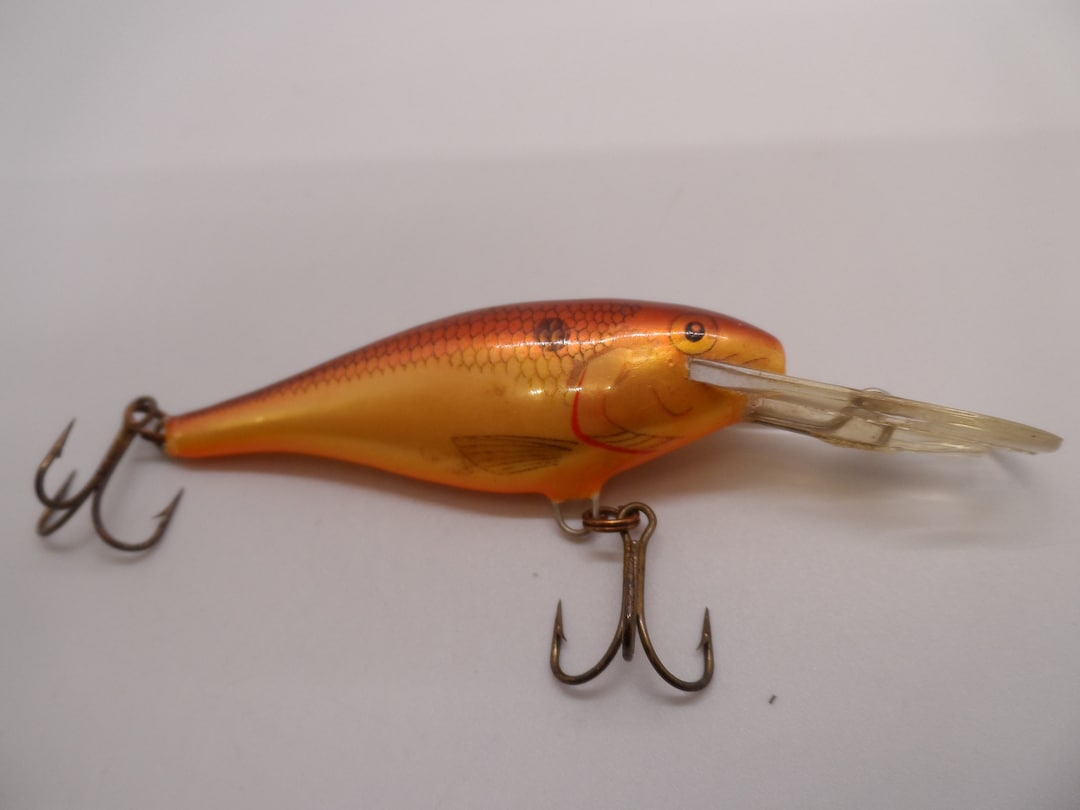 Vintage Orange Rapala Deep Runner - Etsy