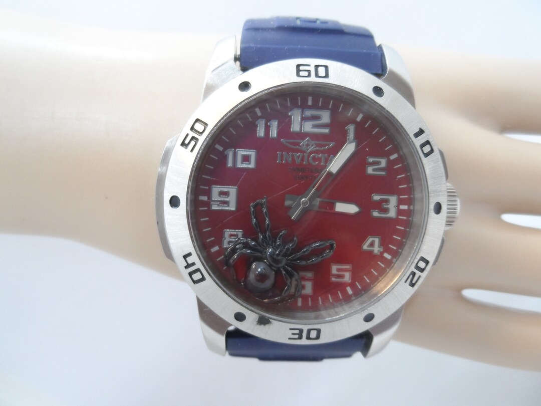 Designer Spider Themed 100m Water Resistant Large Dial Quartz Swiss ...