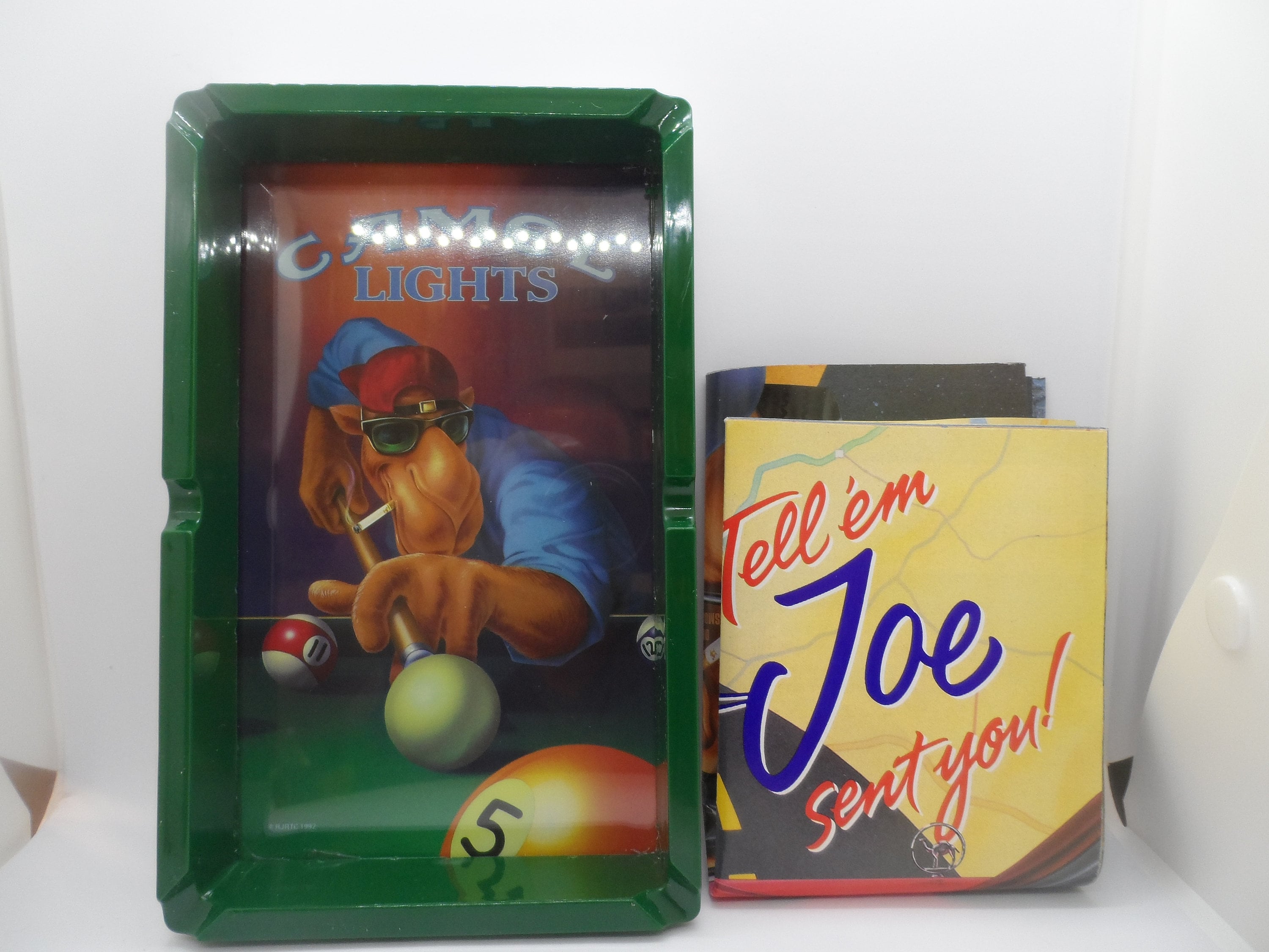 Vintage Camel Pool Table Ashtray came Lights, NOS new Old Stock ...