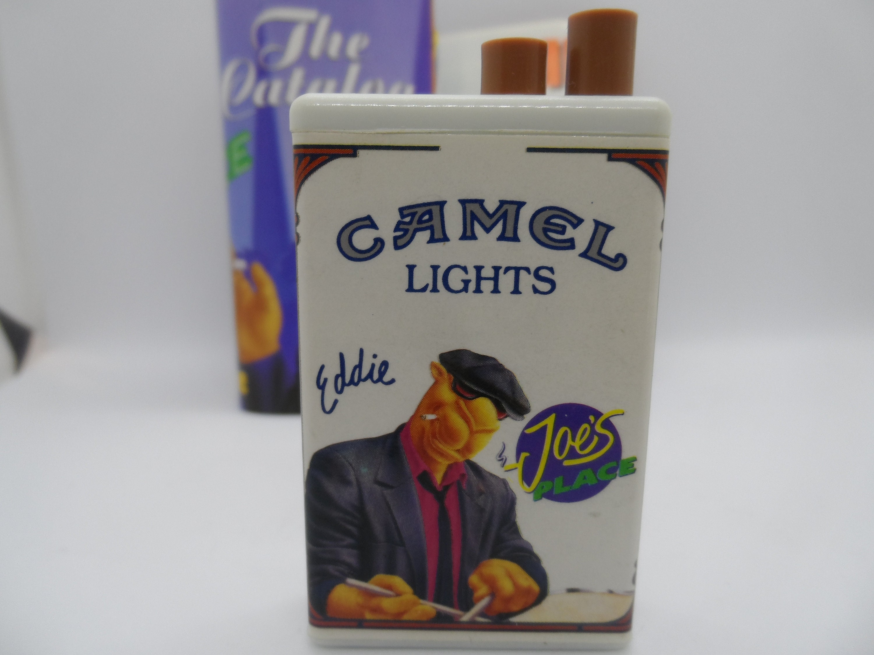 Vintage Camel Lights Metal Match, 1990's Collectible Promotional ...