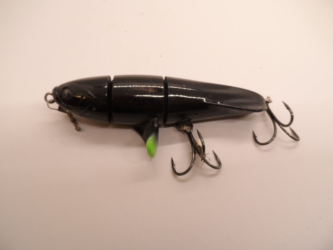 Vintage Set of 2 Flopper Tail Lures - Etsy