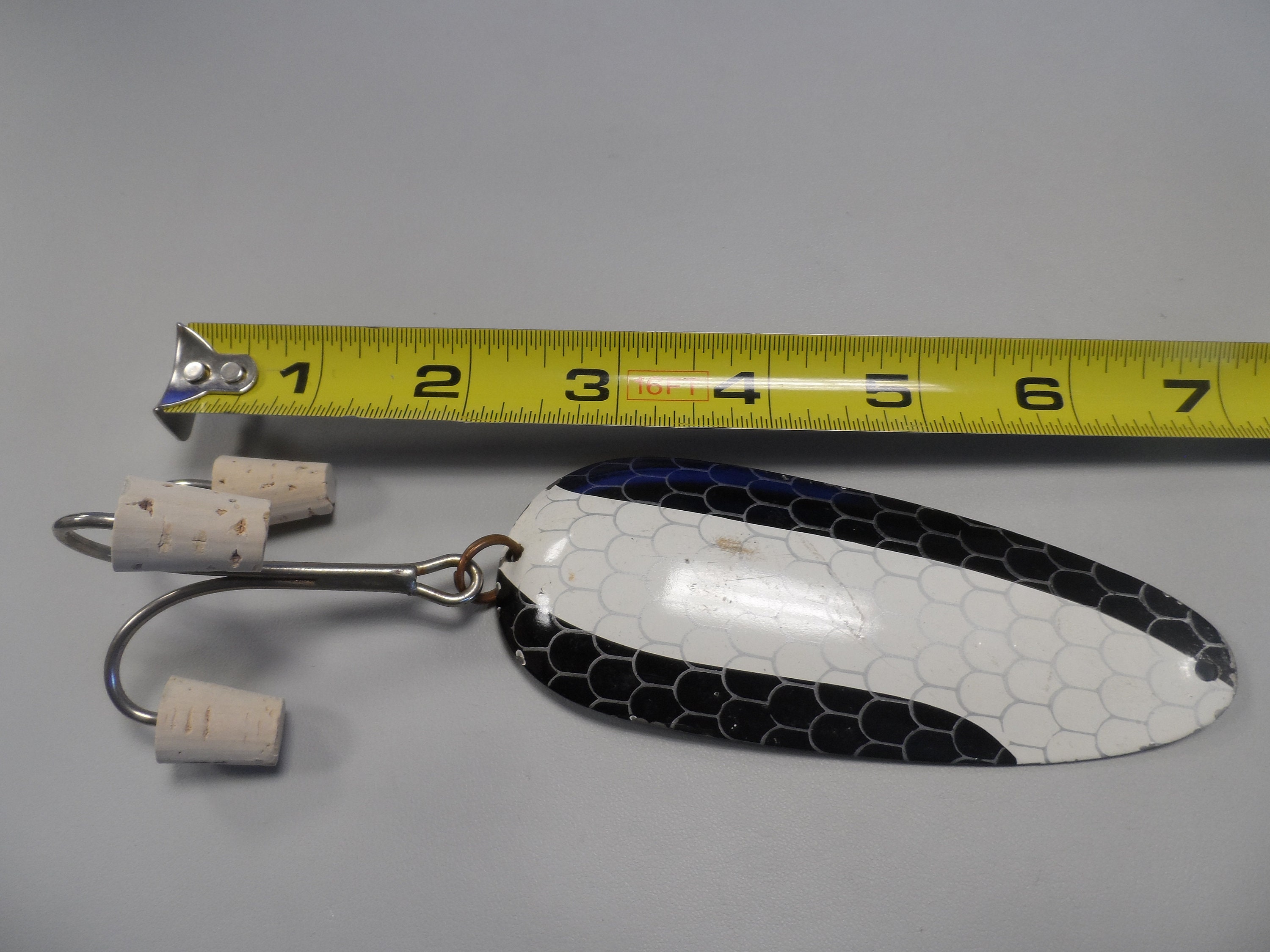 Vintage Lou Eppinger Huskie Jr. Musky Pike Spoon Good Condition Fishing ...