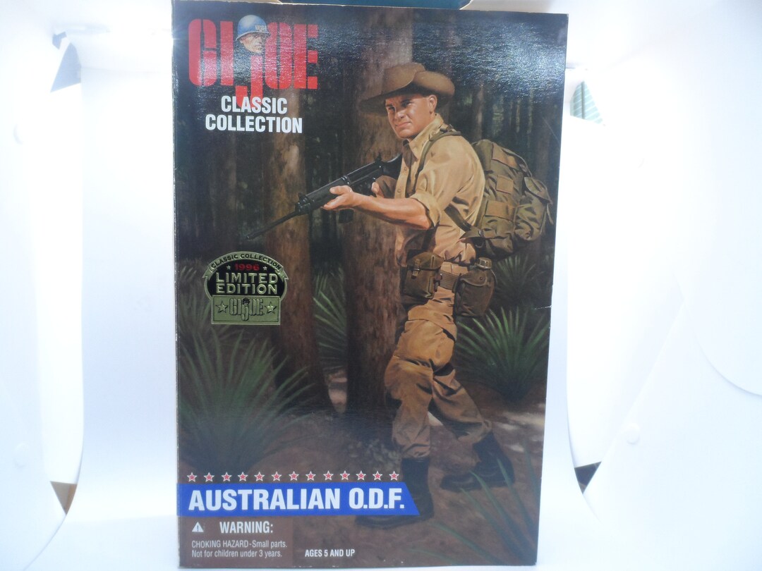Vintage Hasbro GI Joe Australian O.D.F, 1:6 Scale GI Joe Classic ...