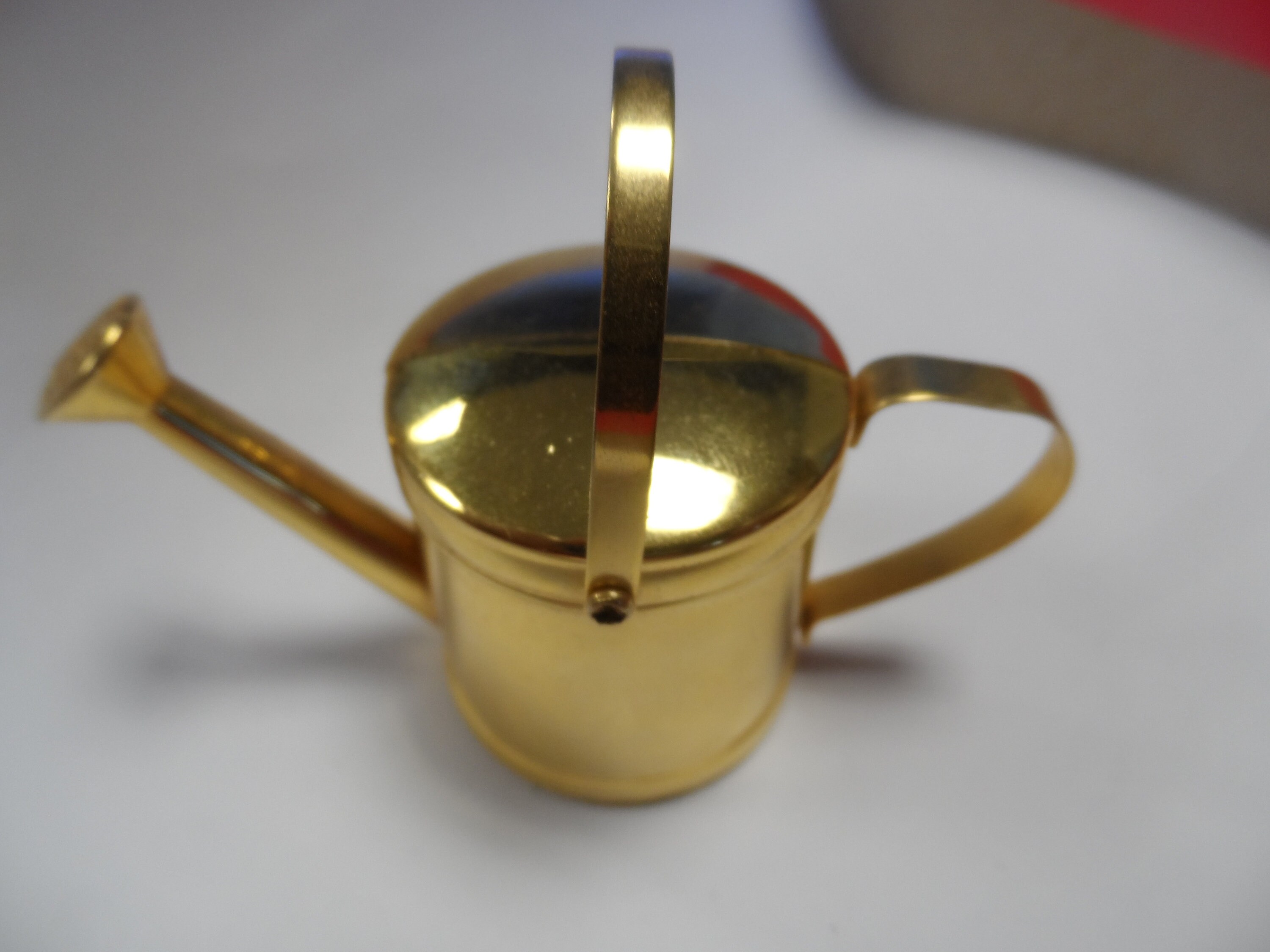 Vintage Miniature Solid Brass Irrigation Container With Wm - Etsy