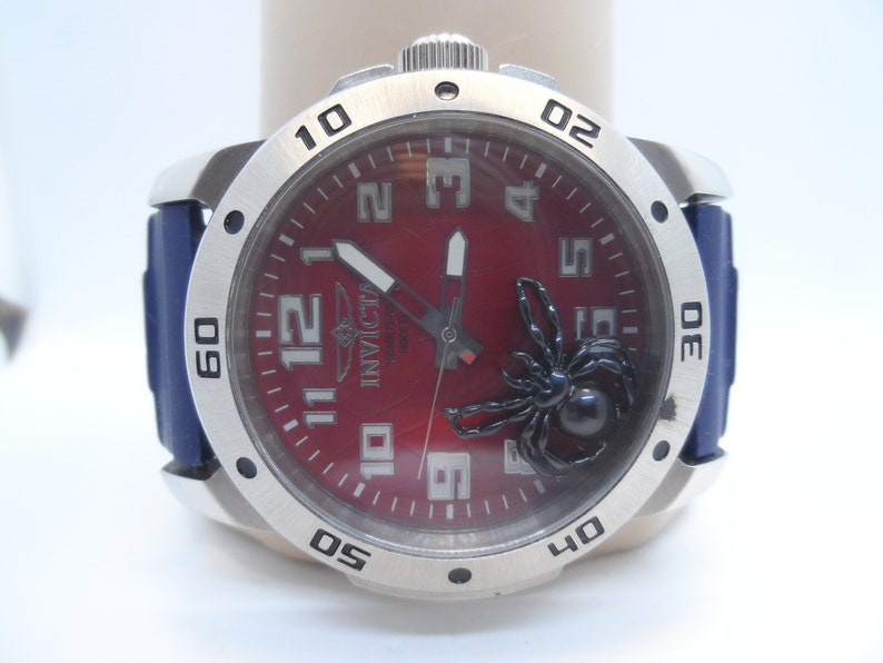 Designer Spider Themed 100m Water Resistant Large Dial Quartz Swiss ...