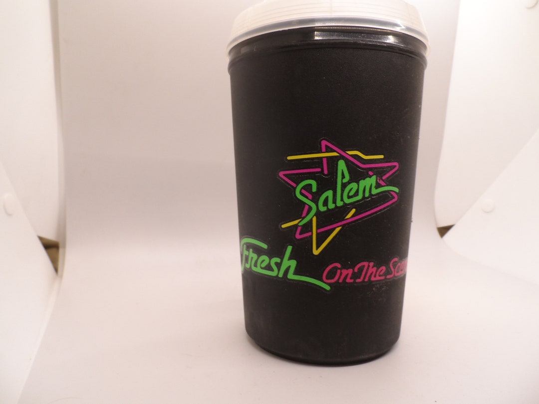Vintage NOS Salem Cigarettes Vintage 90's Aladdin Mug Cup Black Fresh ...