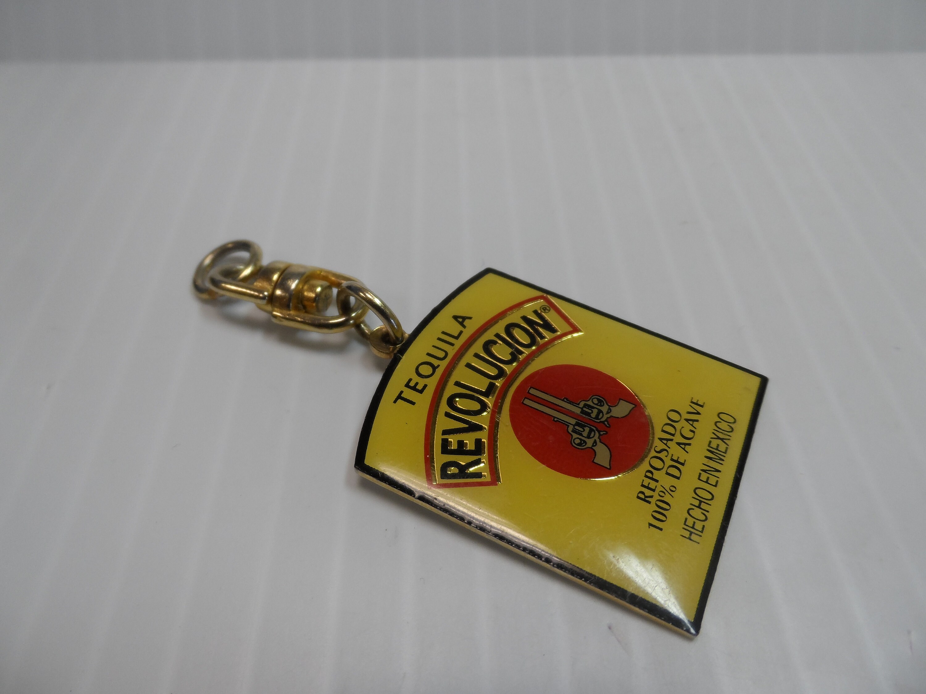 Vintage tequila Revolucion Key Chain by Idea Pins - Etsy