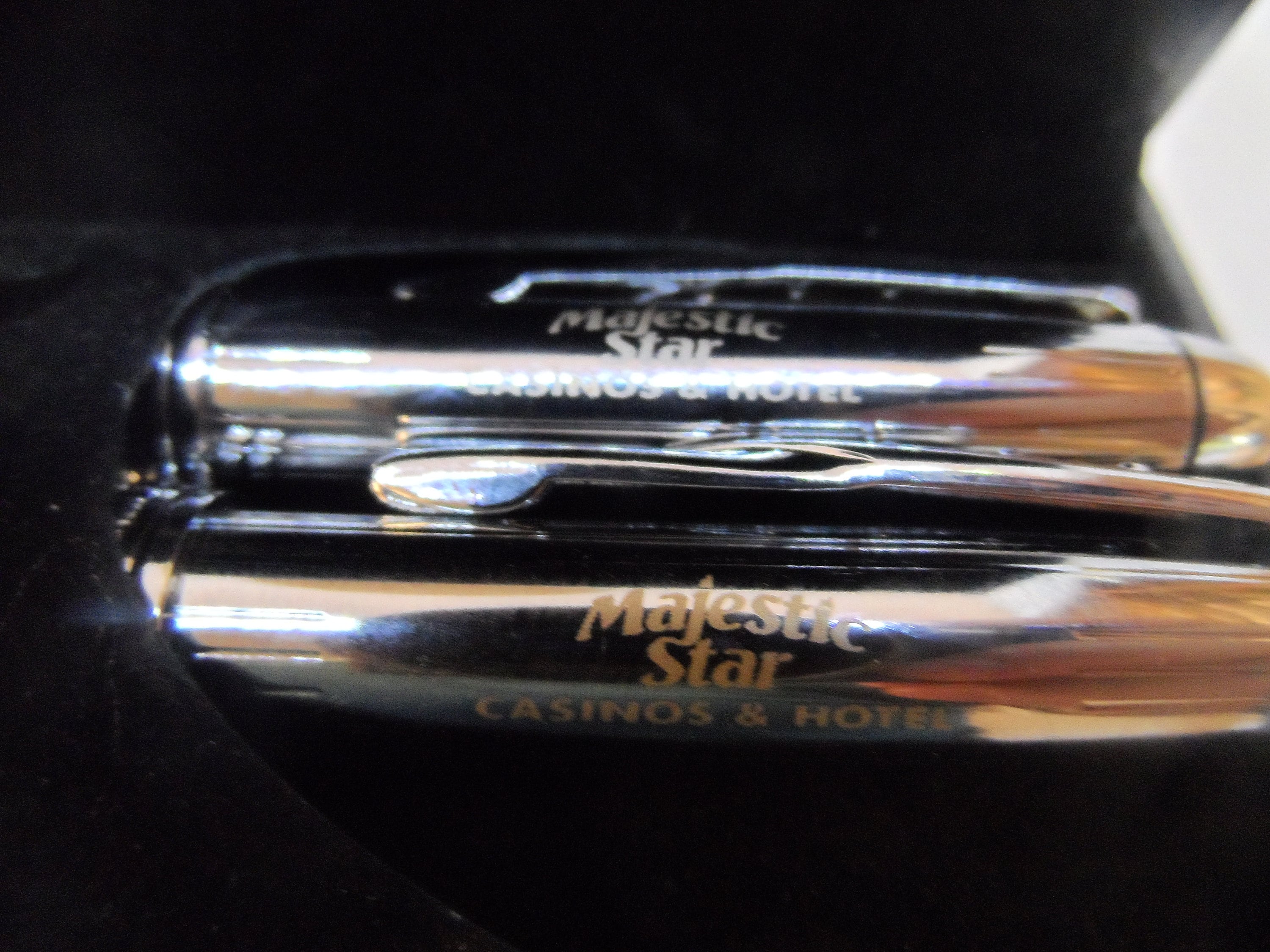 Balmain Paris Pen & Mechanical Pencil Set Chromed, Personalized ...