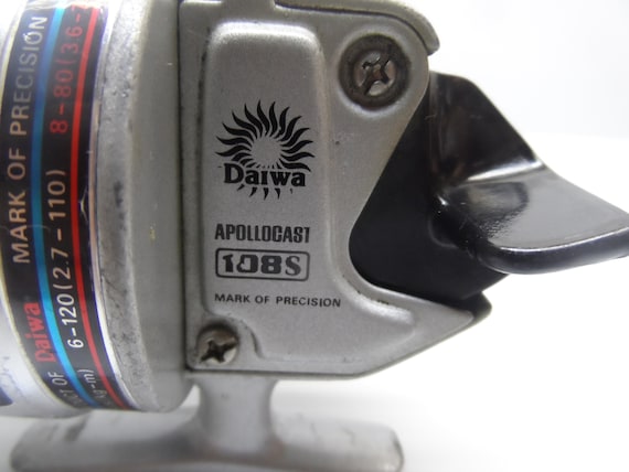 Vintage DAIWA Apollocast 108S Spincasting Fishing Reel | Etsy