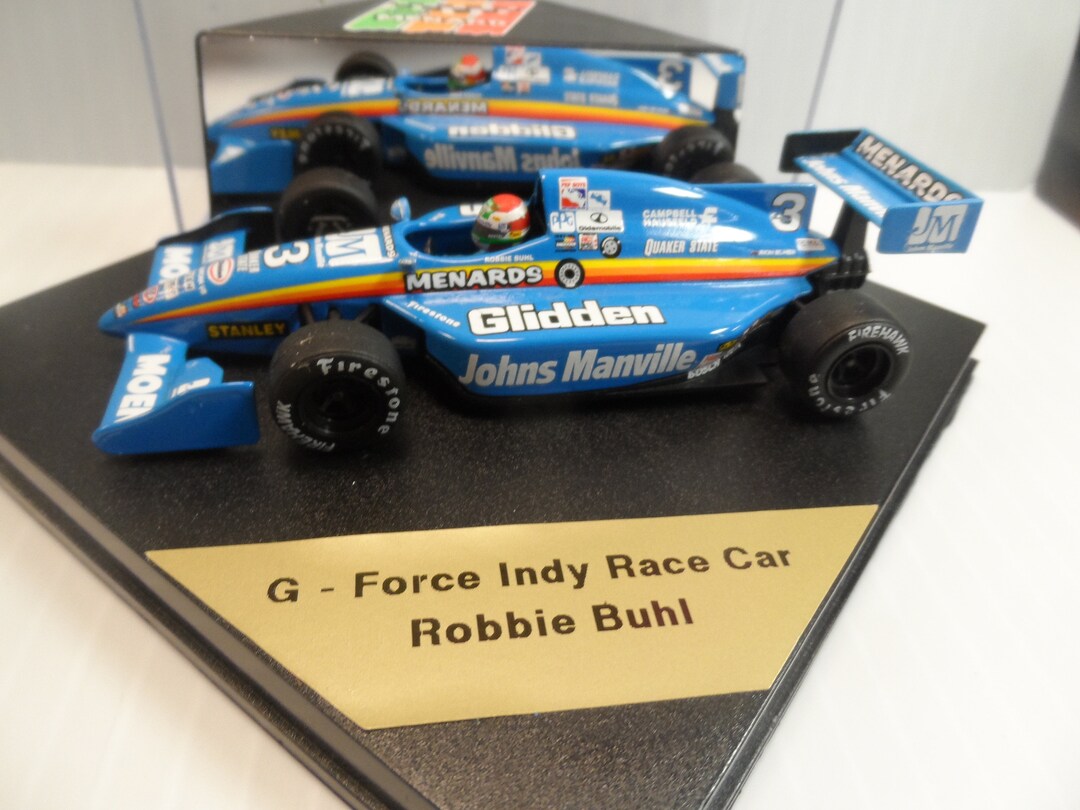 G Force Indy Race Car Robbie Buhl Team Menard - in Case - ONYX MODELS 1 ...