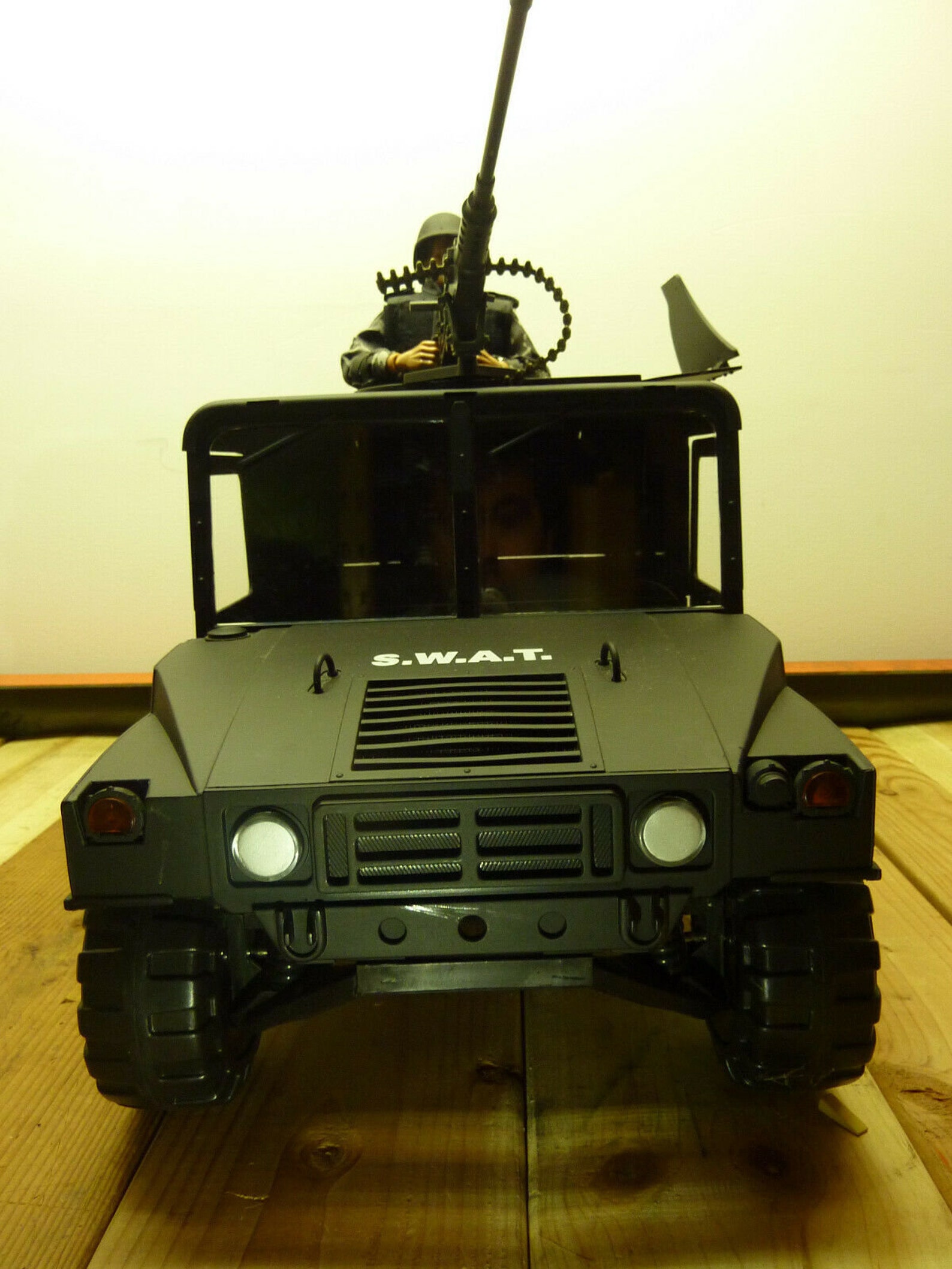 Vintage 21st Century Toys S.W.A.T. Humvee With Driver, 1:6 Scale ...