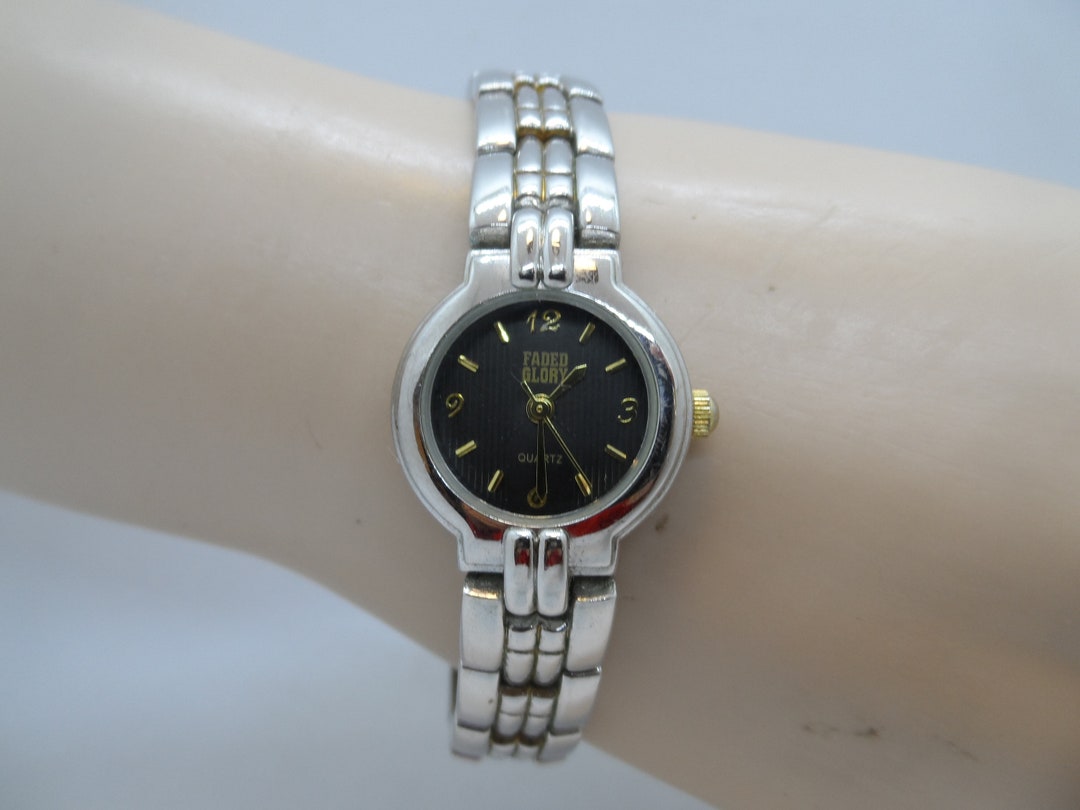 Vintage Ladies Stainless Steel Quartz Watch by Faded Glory, Japan ...