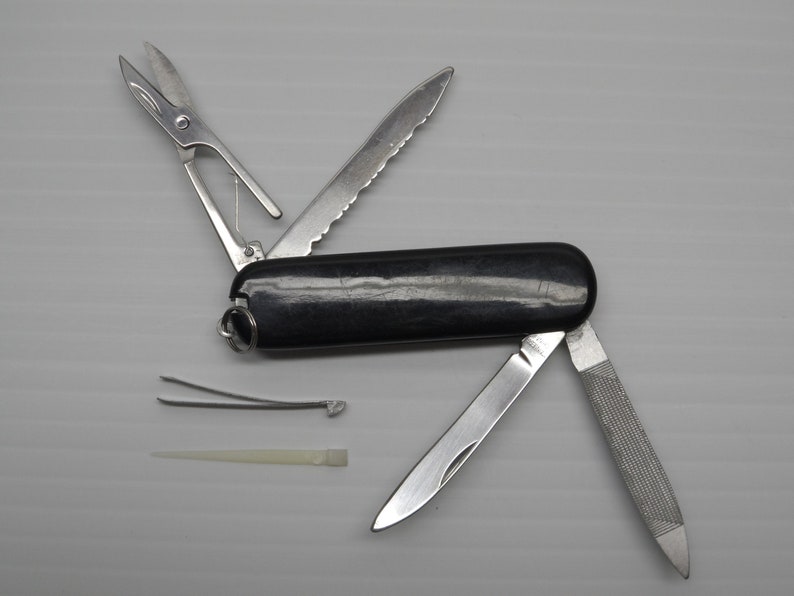 Vintage Pocket Utility Camping Knife and Multi Tool Stainless Steel. - Etsy