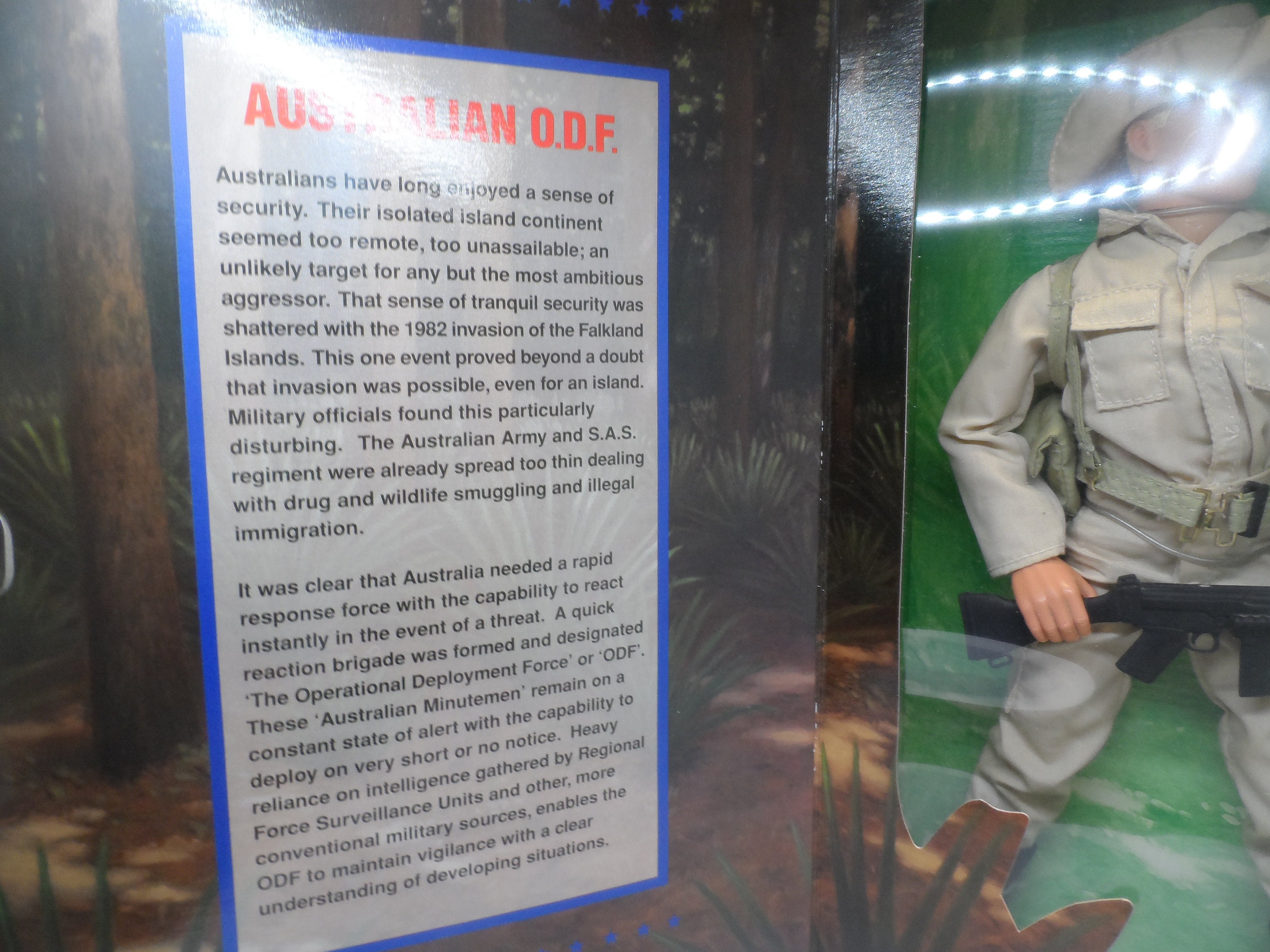 Vintage Hasbro GI Joe Australian O.D.F, 1:6 Scale GI Joe Classic ...