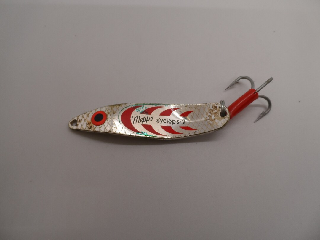 Vintage Mepps Syclops #2 Fishing Spoon Lure - Etsy