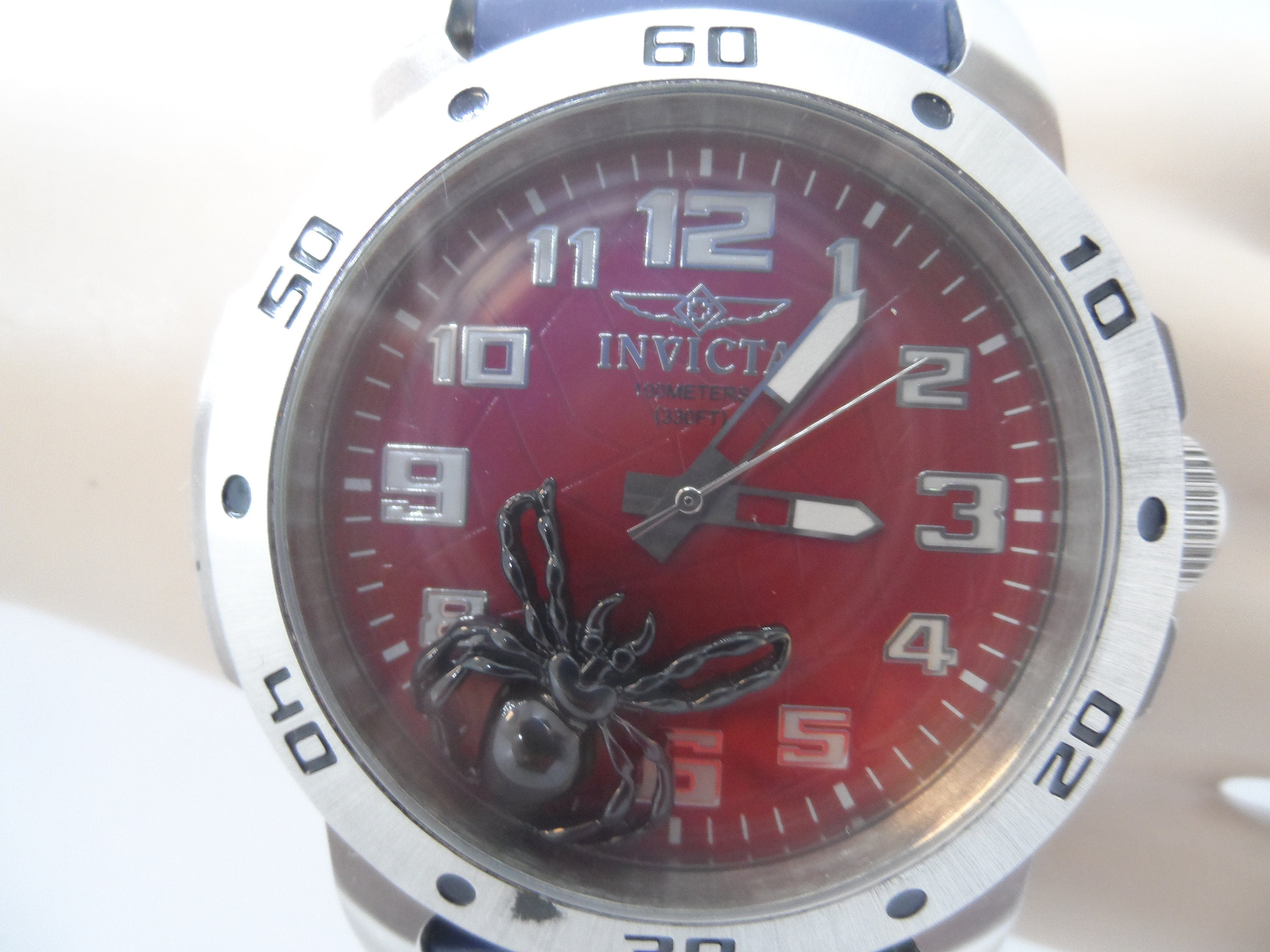 Designer Spider Themed 100m Water Resistant Large Dial Quartz Swiss ...