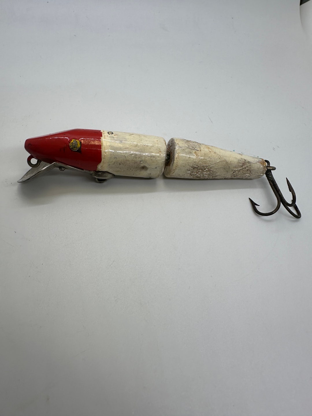 Vintage Gold Eyes Wooden Hand-painted Lure - Etsy