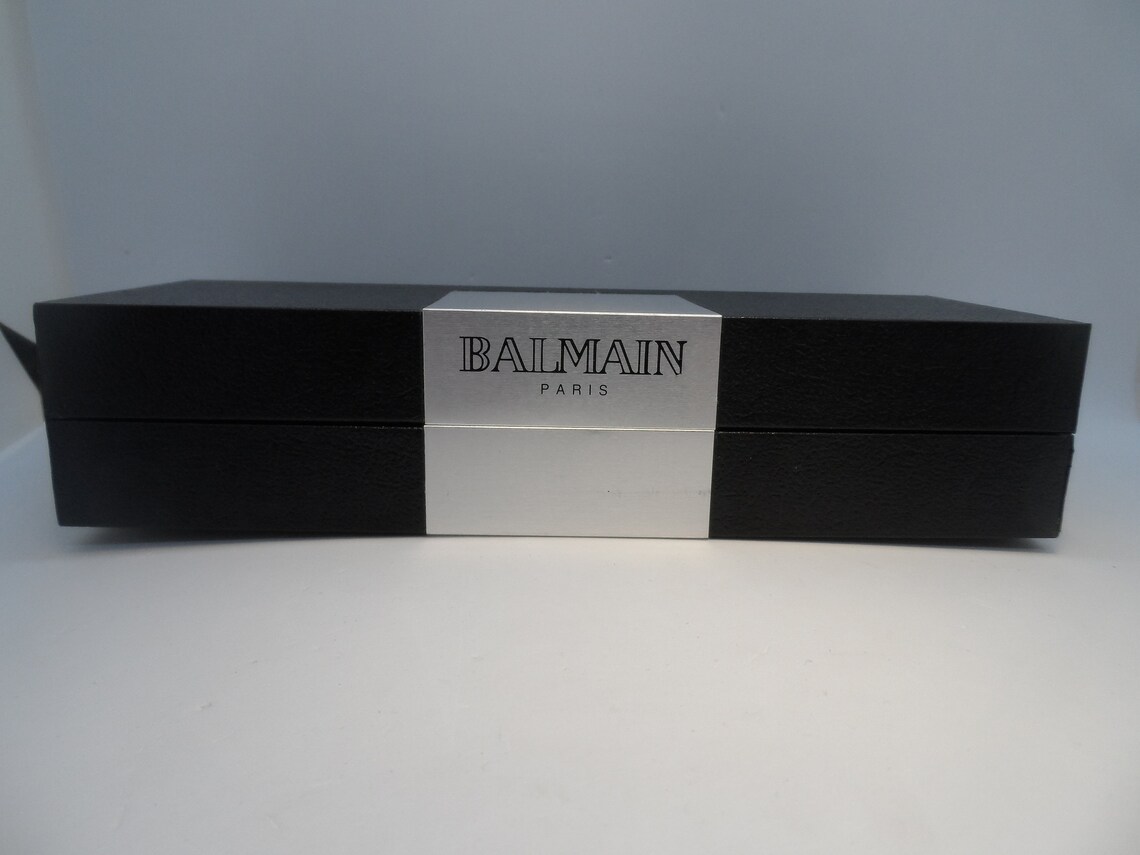 Balmain Paris Pen & Mechanical Pencil Set Chromed, Personalized ...